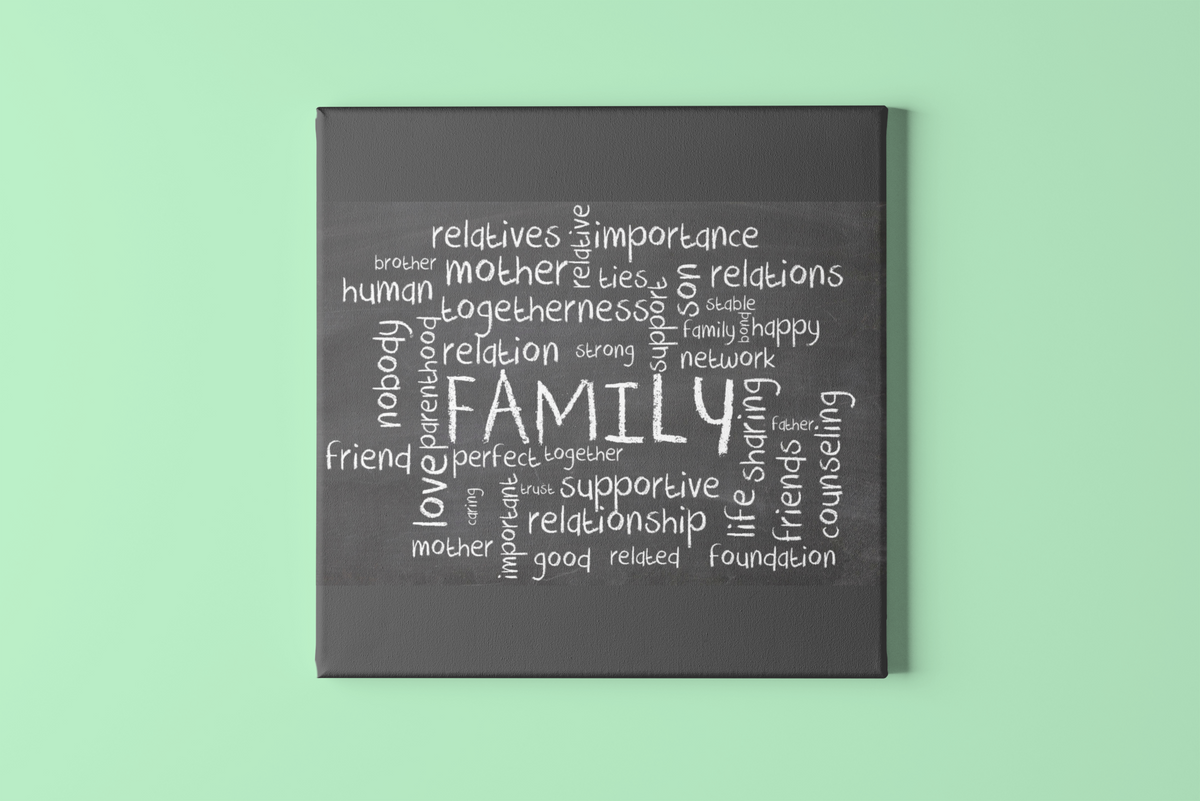 Meaning of Family - Square – Fresh Prints of Bellaire TX